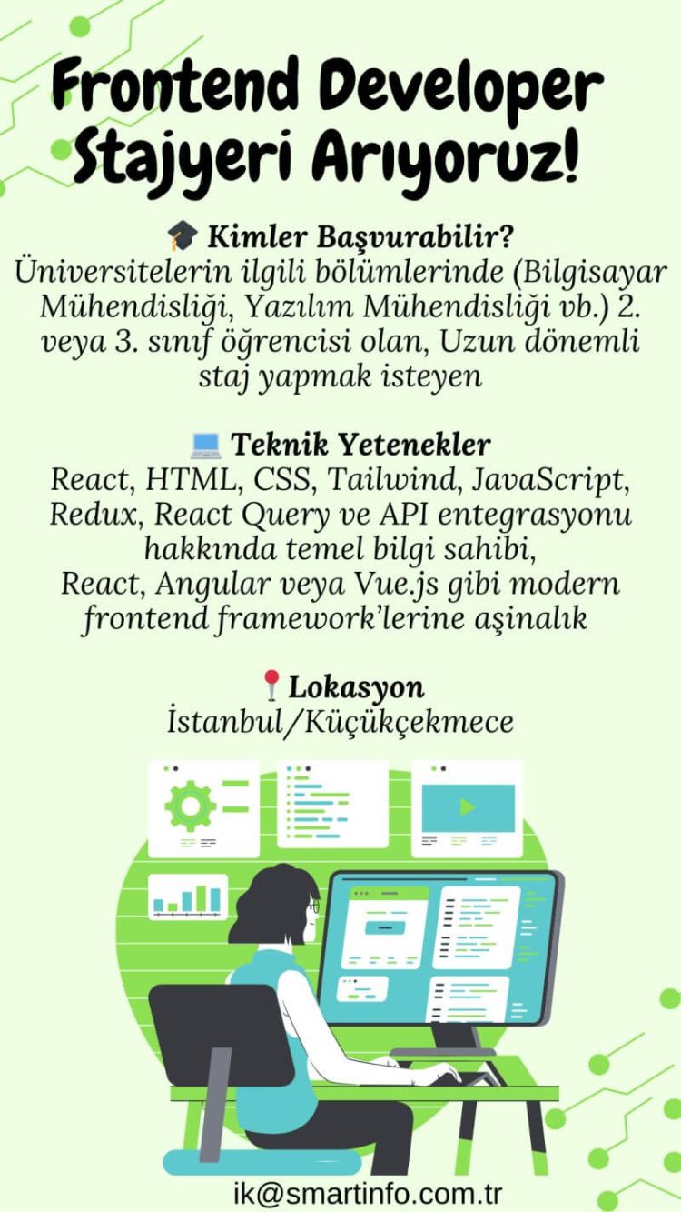 Frontend Developer Stajyeri | Ajansgiller